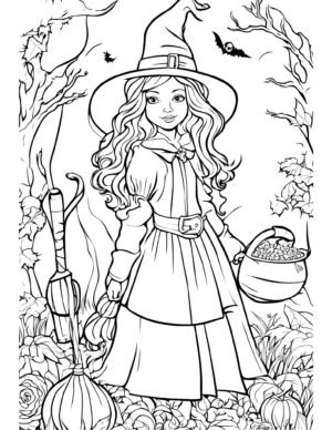 Halloween Coloring Pages Free Printable