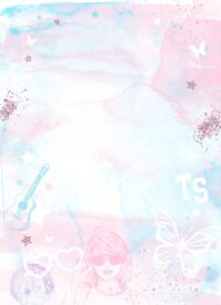 Free Taylor Swift Birthday Invitation Template Blank