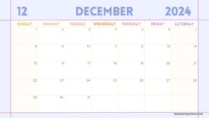 Free Printable December 2024 Calendar PDF